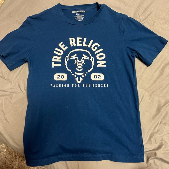 True Religion | Tops | True Religion Logo Tshirt | Poshmark